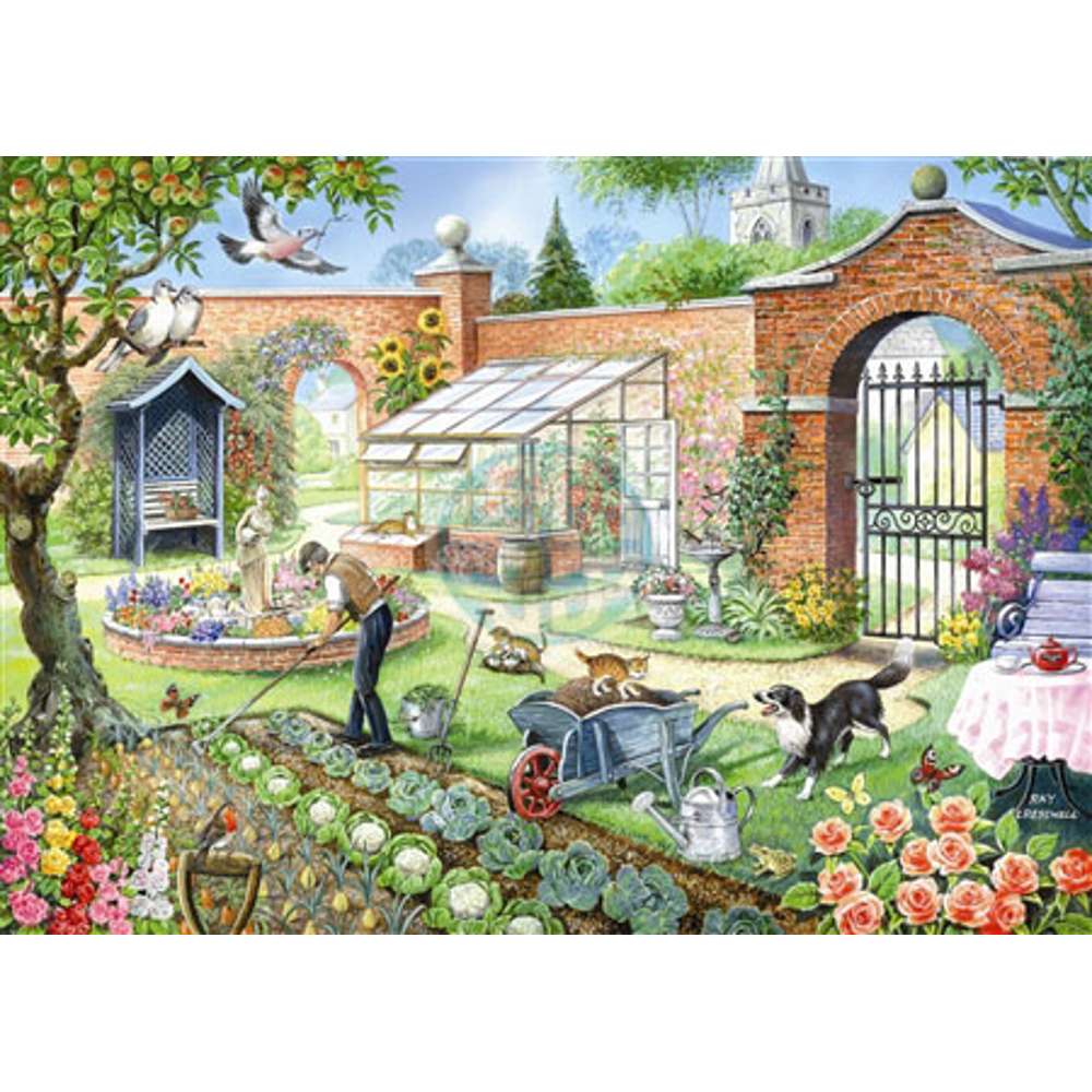 Kitchen Garden | 1000 Piece | House of Puzzles – The House of Puzzles