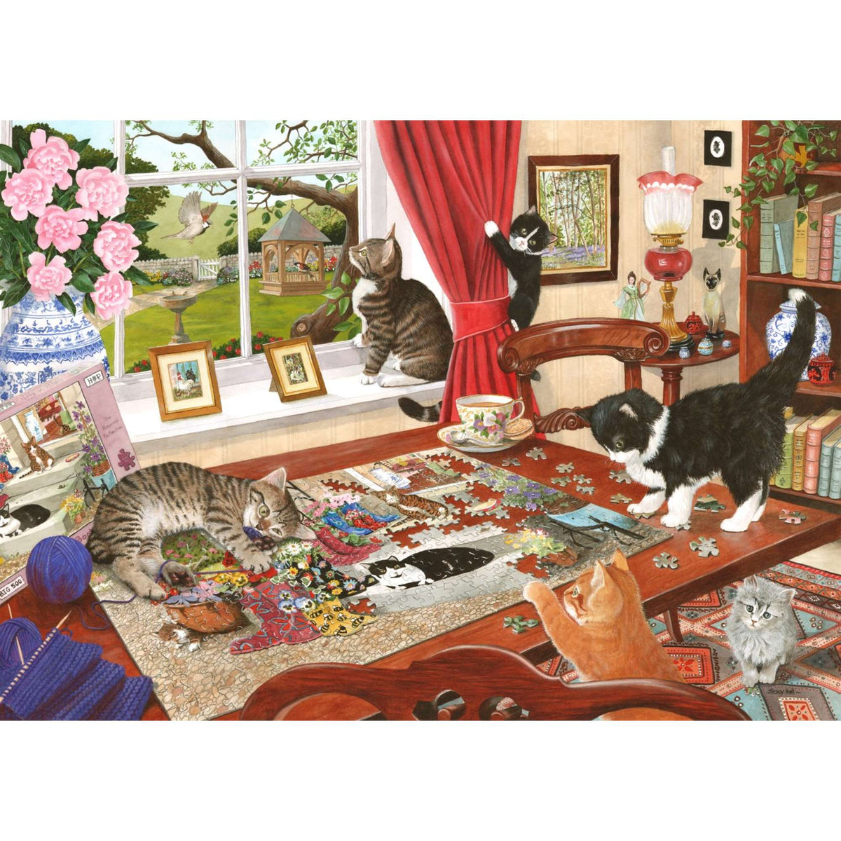 Puzzling Paws 1000 Piece Puzzle | House of Puzzles Jigsaw – The House ...