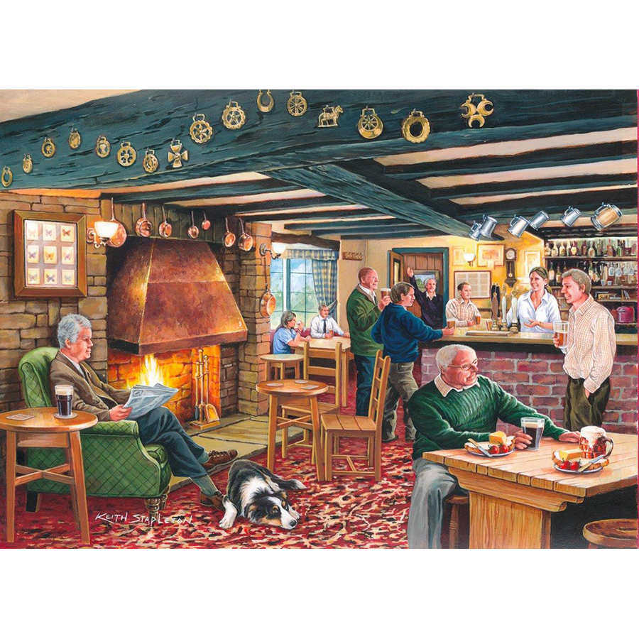 Mine s A Pint 500 Piece House Of Puzzles The House Of Puzzles mine-s-a-pint-500-piece-house-of-puzzles-the-house-of-puzzles