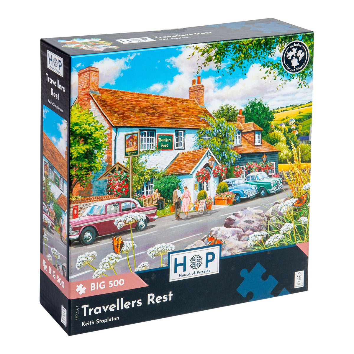 Travellers Rest BIG 500 Puzzle - House of Puzzles Jigsaw – The House of ...