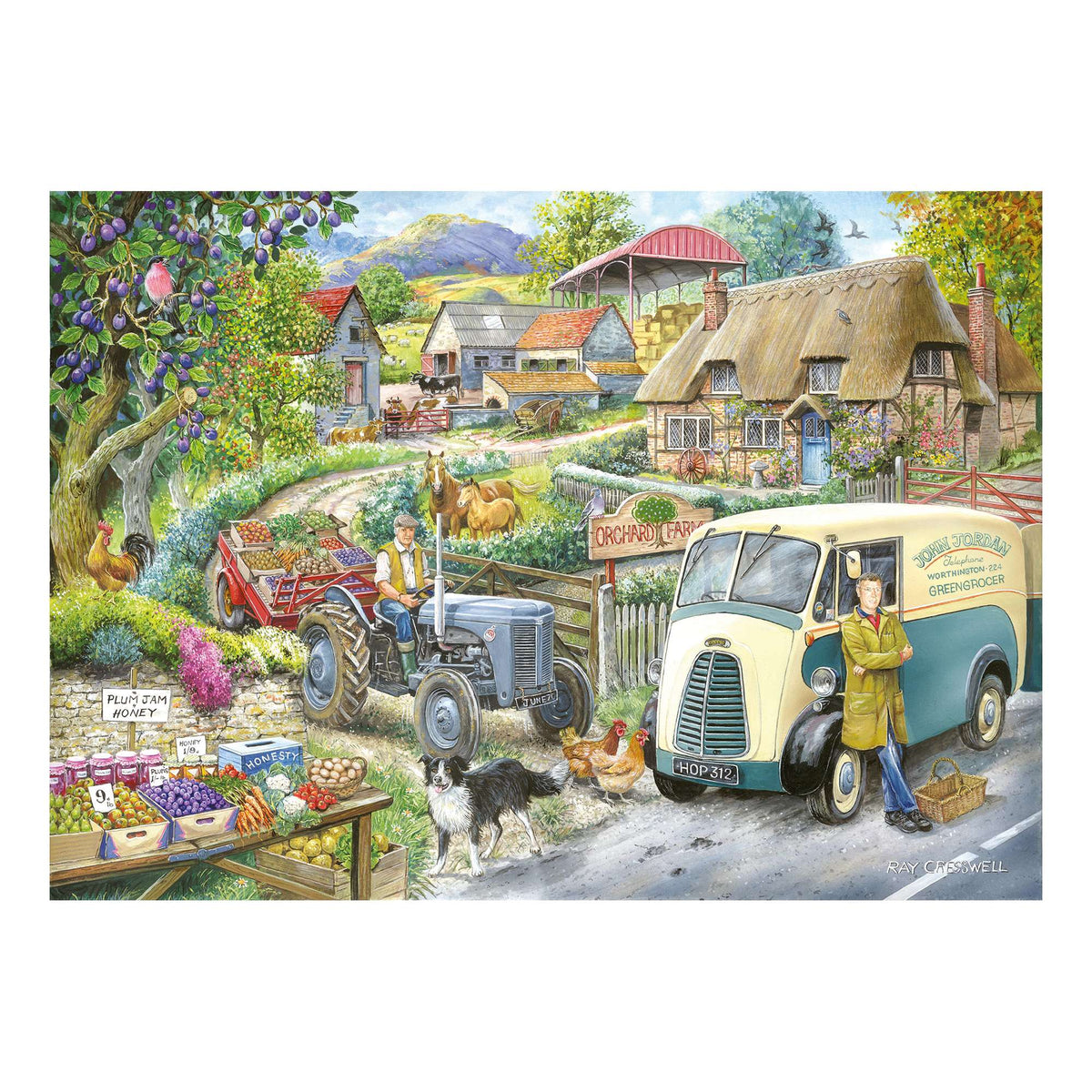 Plum Jam | 500 Piece | House of Puzzles – The House of Puzzles